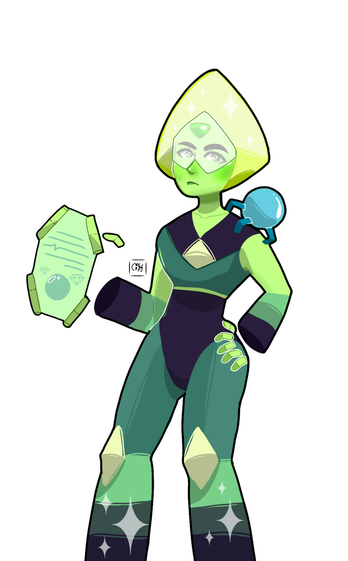 Peridot w/ limb enhancers by Hannah-Bishi on DeviantArt
