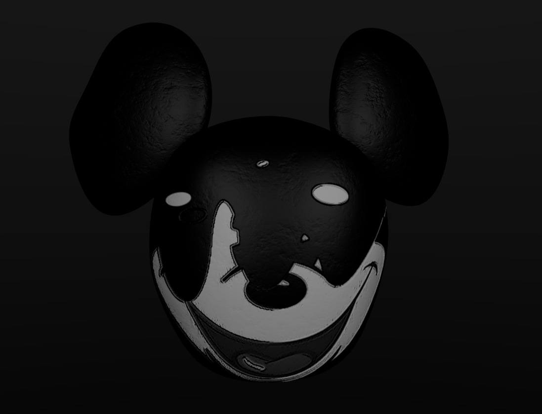 Ink mickey by Photo-NegativeMickey on DeviantArt