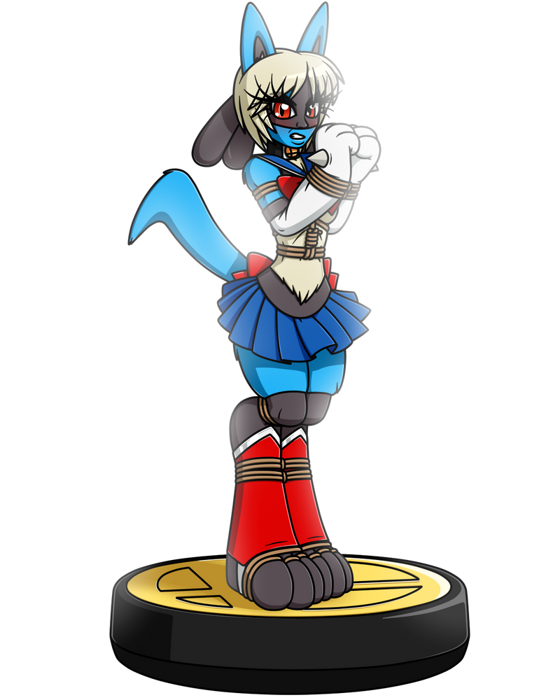 Amiibound Lucario Solo by Raver1357 on DeviantArt