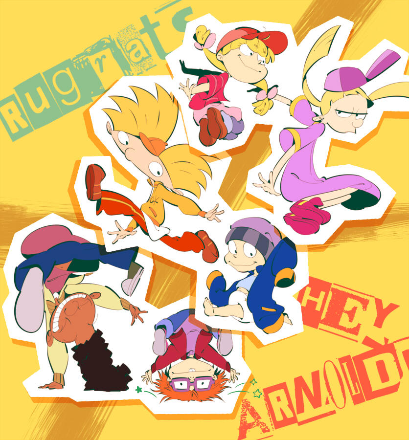 Rugrats x HEY ARNOLD! by knknknk on DeviantArt