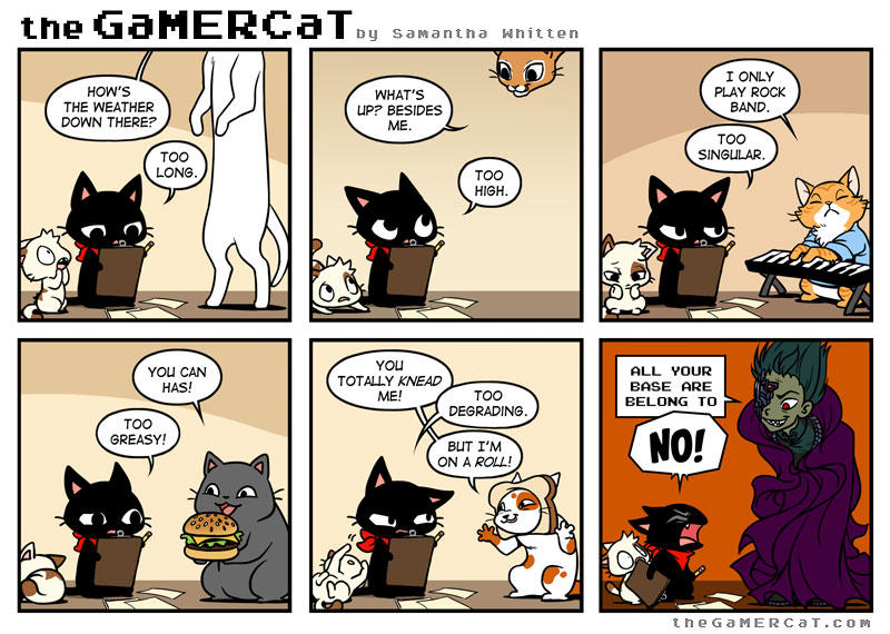 The GaMERCaT - Cats by celesse on DeviantArt