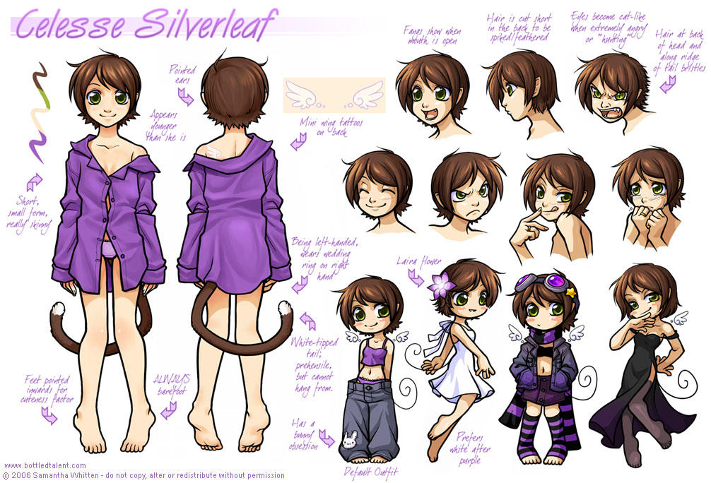 Character sheet - Celesse by celesse on DeviantArt