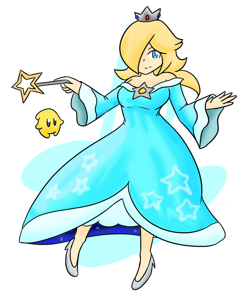 Rosalina: Sound Idea :Lineart: by Xero-J on DeviantArt