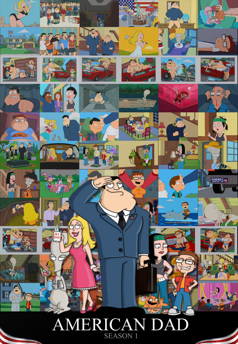 American Dad - Season 1 by elfJovie on DeviantArt
