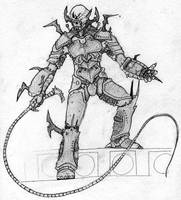 Female Yuuzhan Vong Warrior by borkweb on DeviantArt