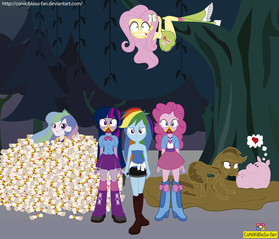 28 Pranks Later - Equestria girls - MLP by CoNiKiBlaSu-fan on DeviantArt
