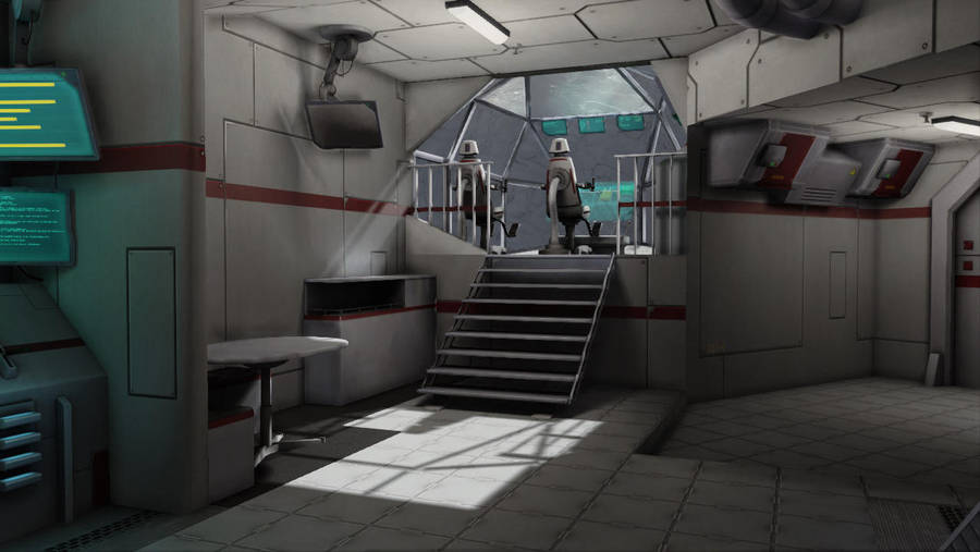 Spaceship Interior 04 by casanova92 on DeviantArt