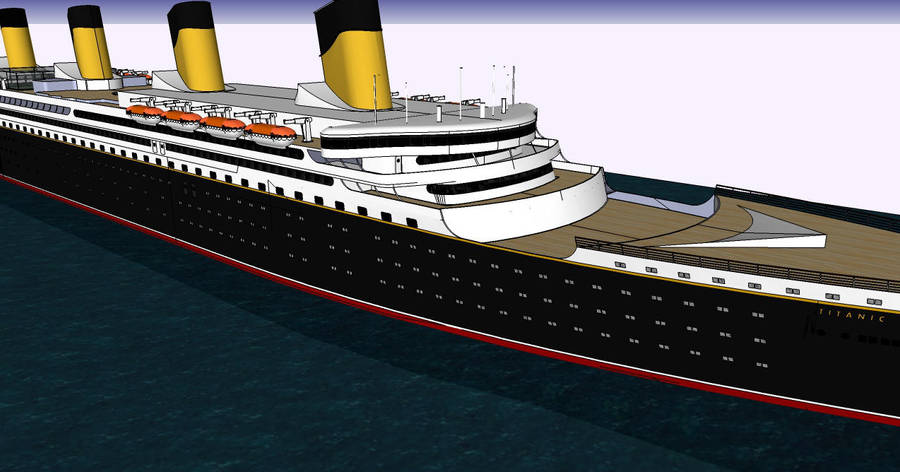 Titanic's bridgewing by Colinjina on DeviantArt