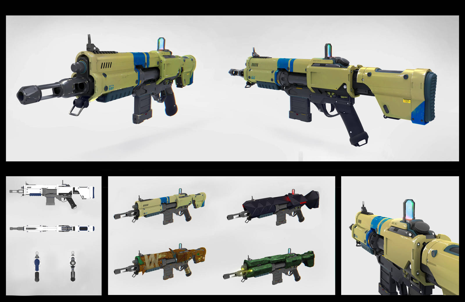 Simple rifle by inzvy on DeviantArt