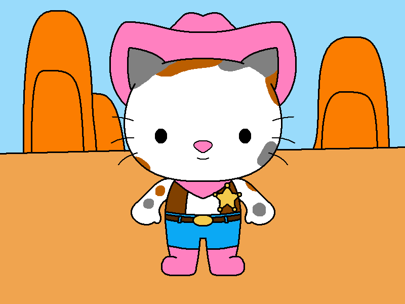 Sheriff Callie Hello Kitty Style by Gamekirby on DeviantArt