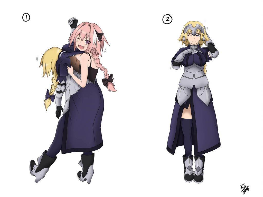 Astolfo Wearing Ruler (Re-Coloured) by SkinSuitLover123 on DeviantArt