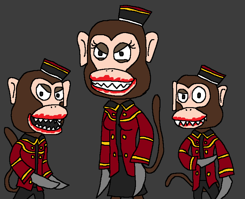 Monkey Business (Dark Deception) by Clawort-Animations on DeviantArt