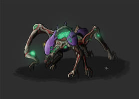 Warframe Fanart - Infested Destroyer by Krion112 on DeviantArt