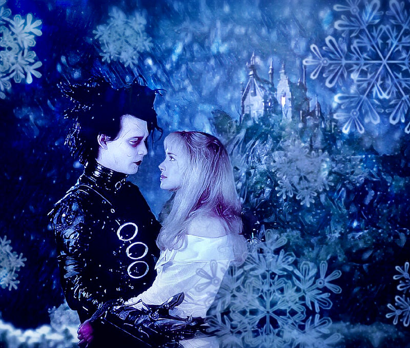 Edward Scissorhands And Kim Wallpaper Edward Scissorhands Kim's