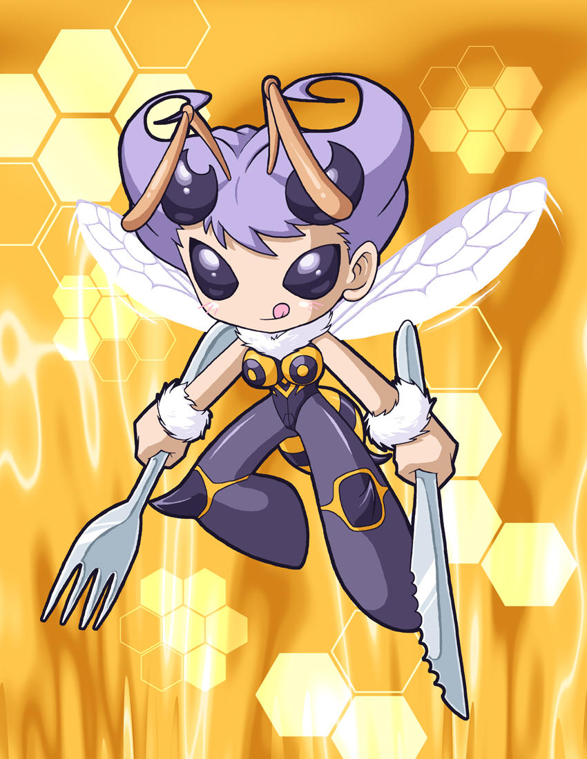 Darkstalkers Tribute 1 QBee by rongs1234 on DeviantArt
