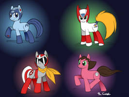 Mega Man vs My Little Pony - Stage Select Screen by Warheart156 on ...