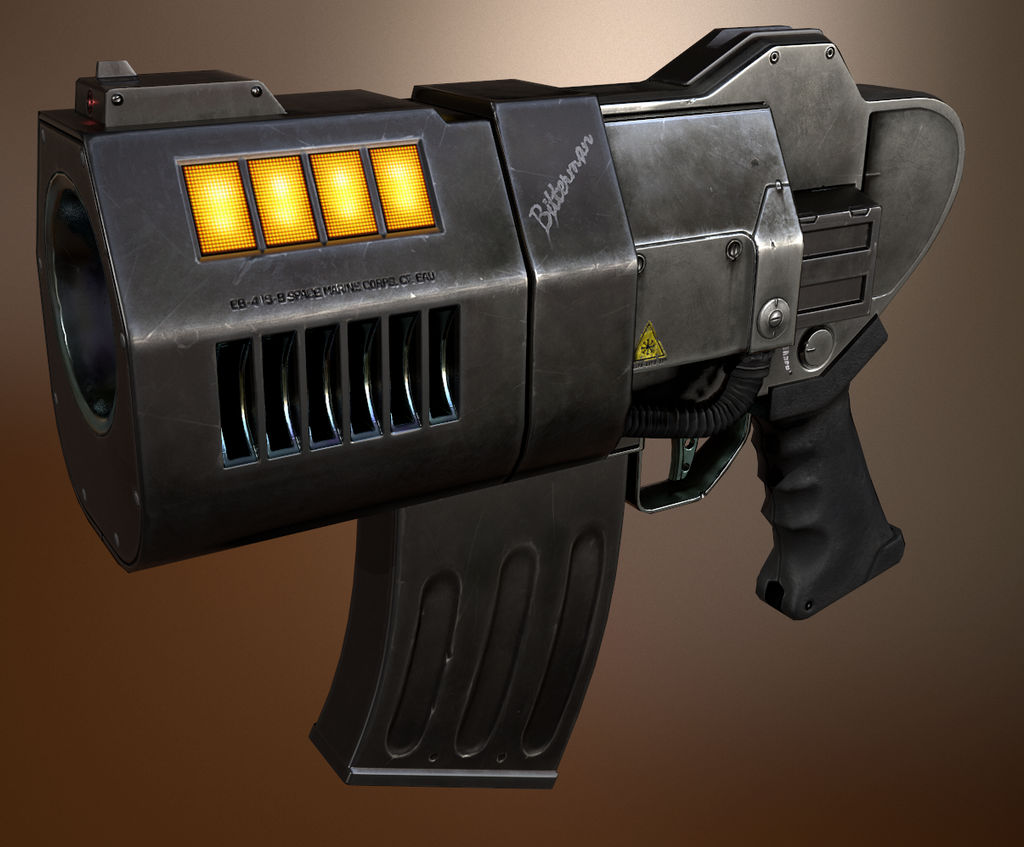 Quake 2 Redesigned Blaster by Fresherator on DeviantArt