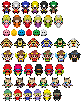 Super Smash Bros. Sprites- Tier 100 by tdog199 on DeviantArt