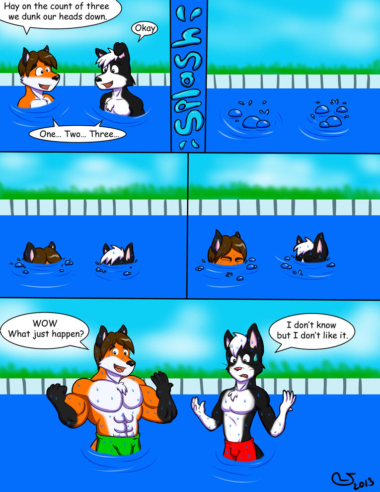 MG/TF commission: At The Pool by CaseyLJones on DeviantArt