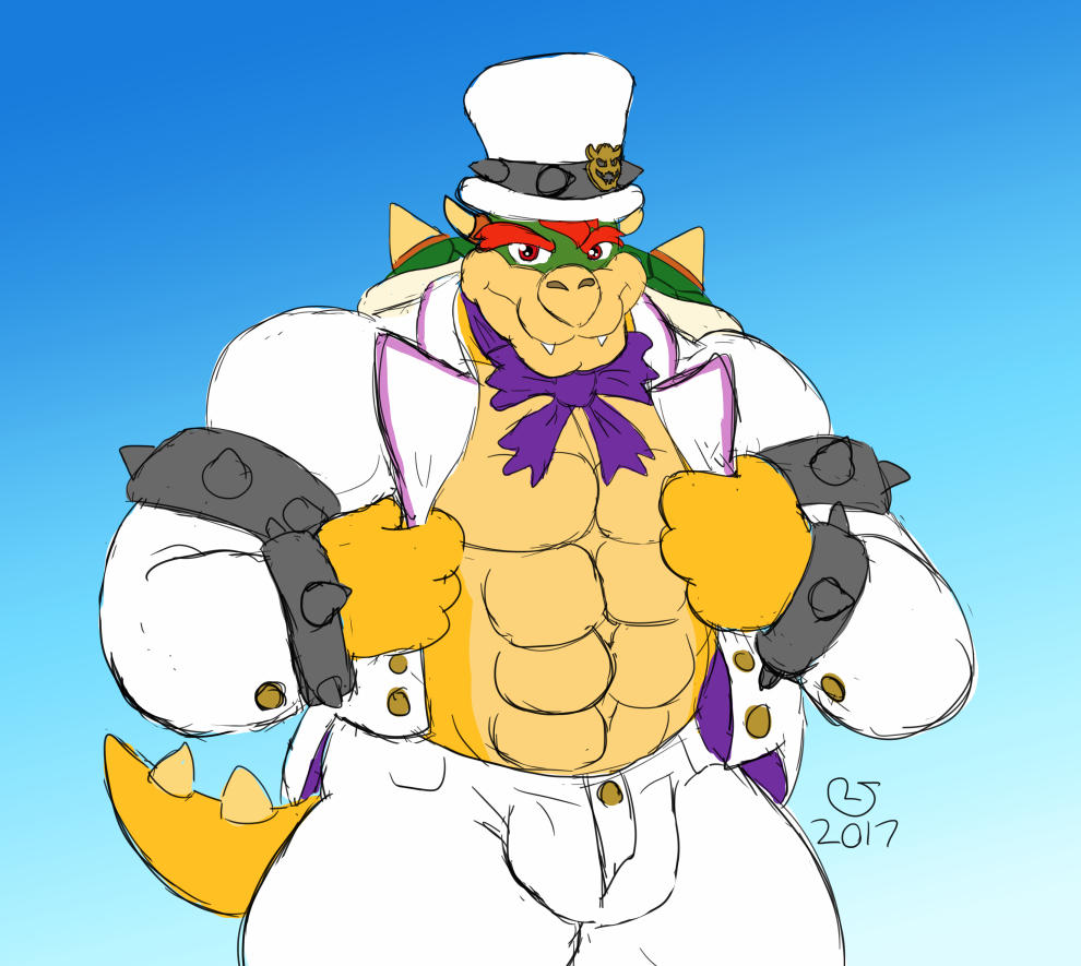 Buff Fantart Friday Wedding Tuxedo Bowser By Caseyljones On Deviantart