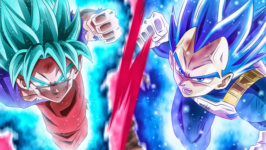 Goku Ssj Blue X20 Kaioken And Vegeta S New Form By Weverthongtabr On