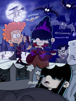 THE LOUD HOUSE comic: Lucy and the vampire by GiuseppeAzzarello on ...