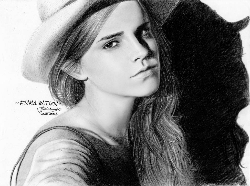 Emma Watson drawing by LivieSukma on DeviantArt