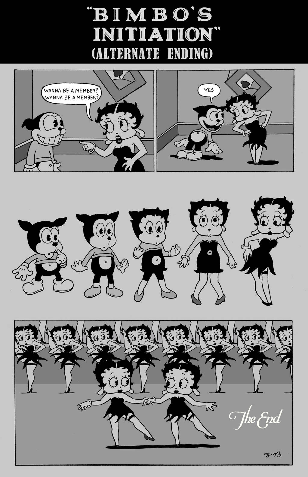 Bimbo to Betty by rocketdave on DeviantArt