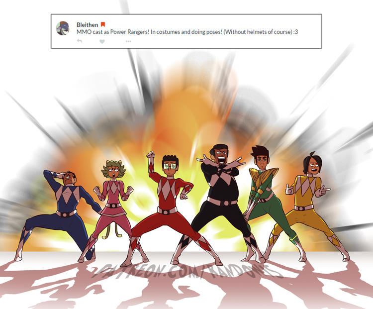 Weekly Doodles - Super Sentai MMO! by RandoWis on DeviantArt