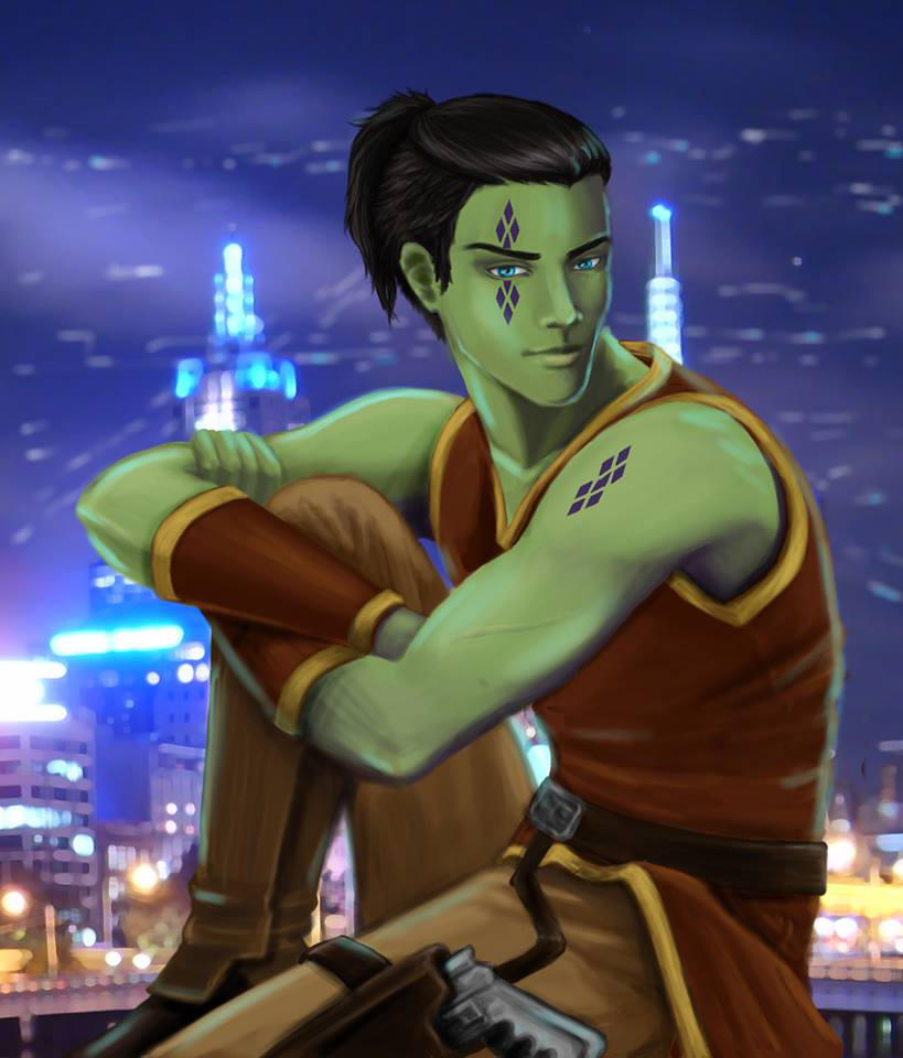 Jedi Knight on Nar Shaddaa by issuesmissflight on DeviantArt