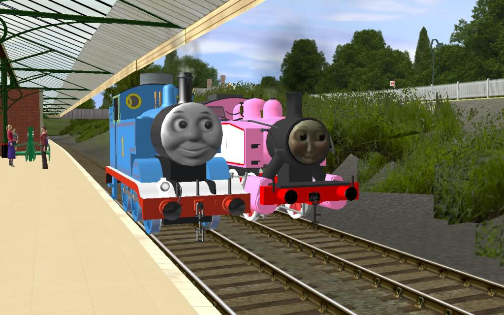 Thomas and Rosie by OkamiTakahashi on DeviantArt