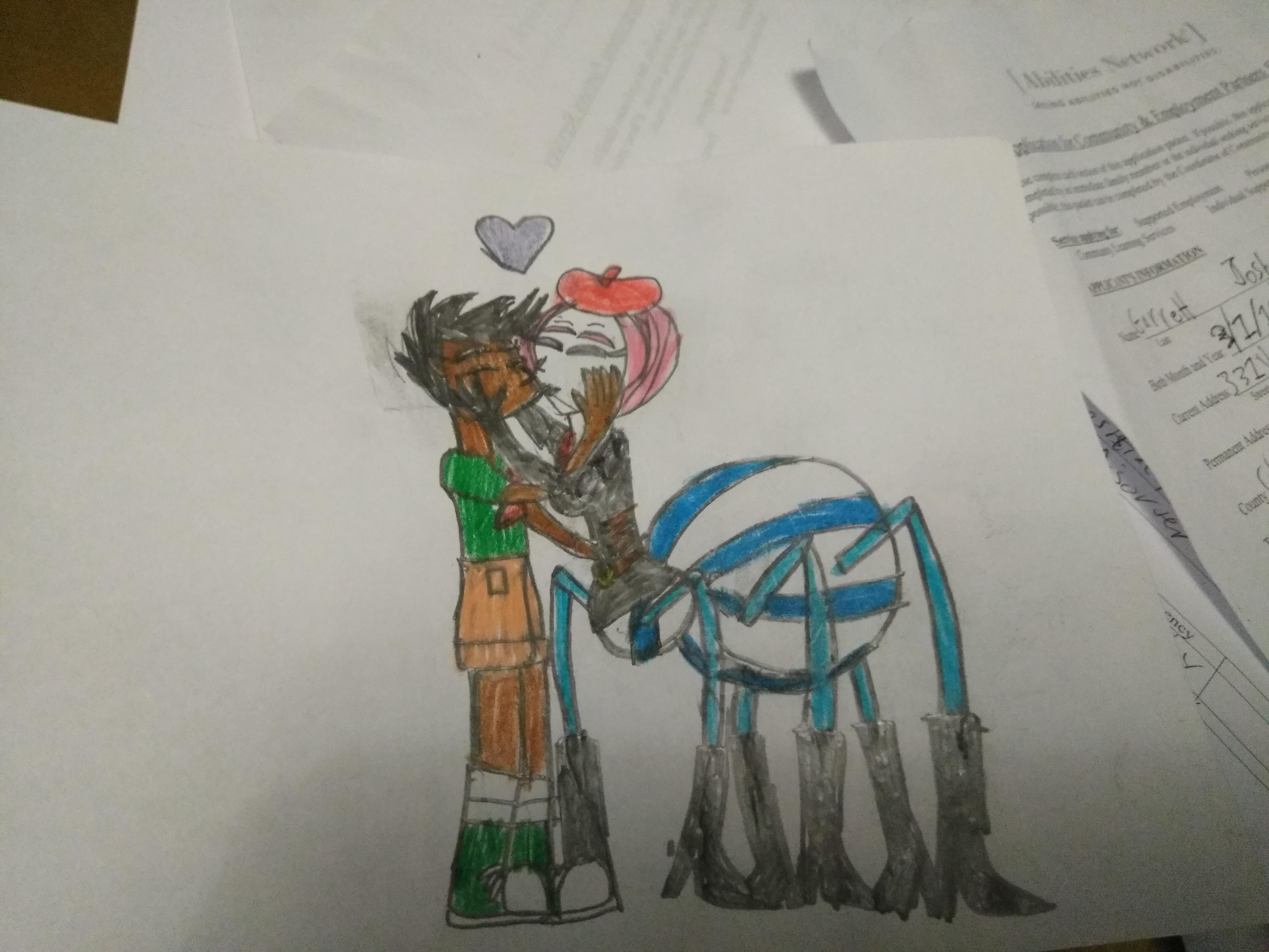 TMNT Couple (CMXMW) by BozzerKazooers on DeviantArt