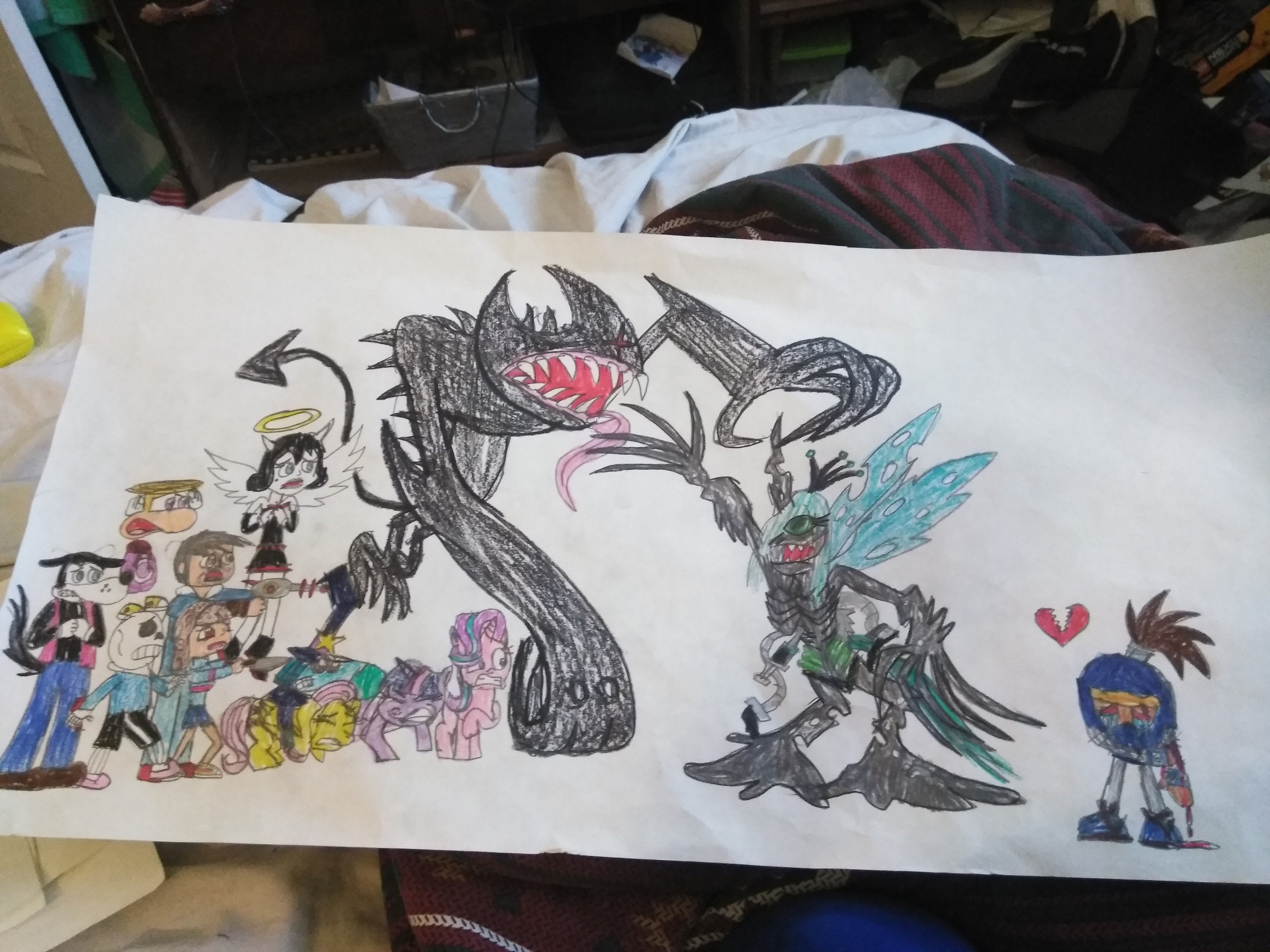 MLP My Version: Battle of the Ink Titans by Ezio1-3 on DeviantArt