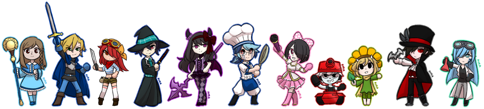 [Miitopia!] Go forth, Heroes! by Sapphire-M on DeviantArt