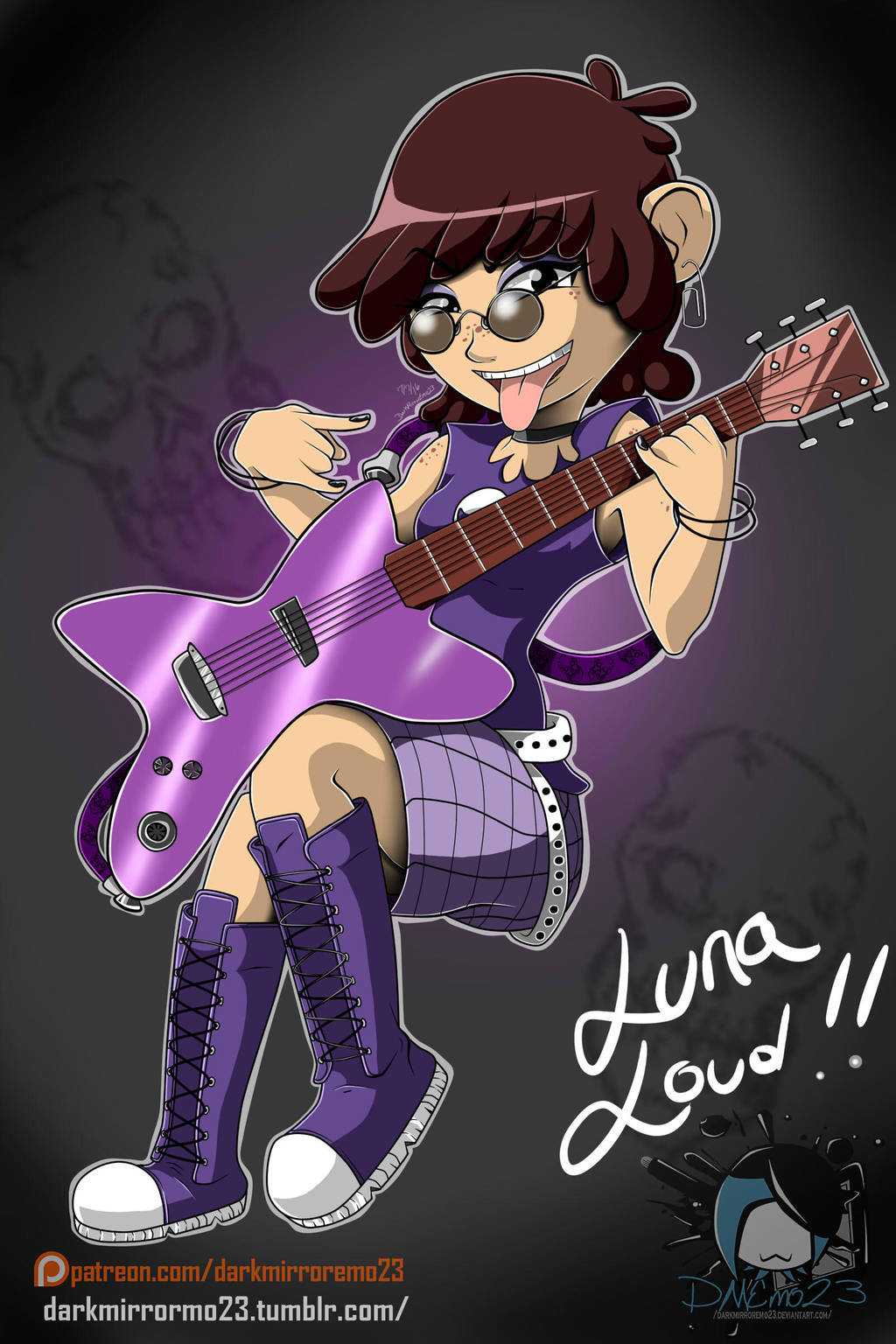 The Loud House: Luna Loud by DarkMirrorEmo23 on DeviantArt
