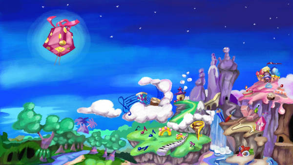 Rayman world map by Piellusion on DeviantArt