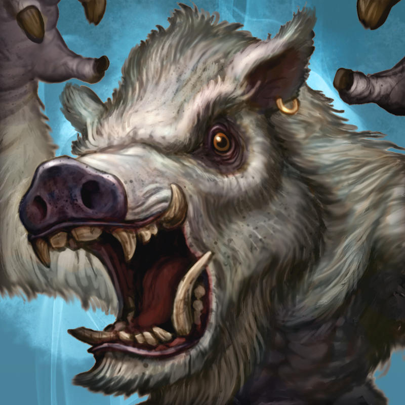 Ice Boar by VegasMike on DeviantArt