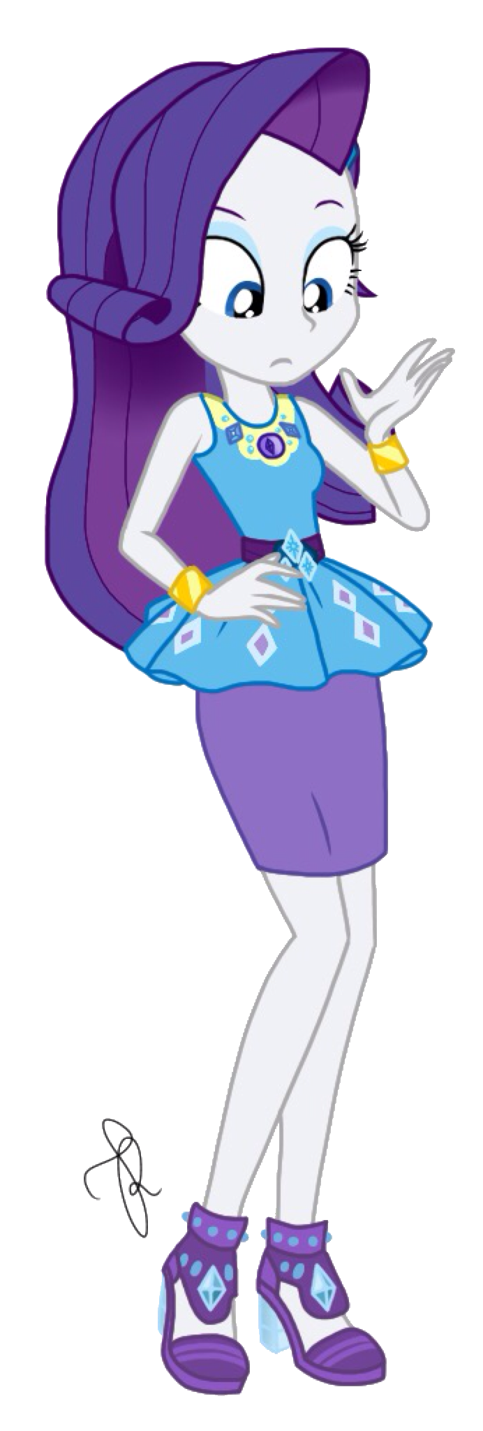 EQG Series - Rarity New Look by ilaria122 on DeviantArt