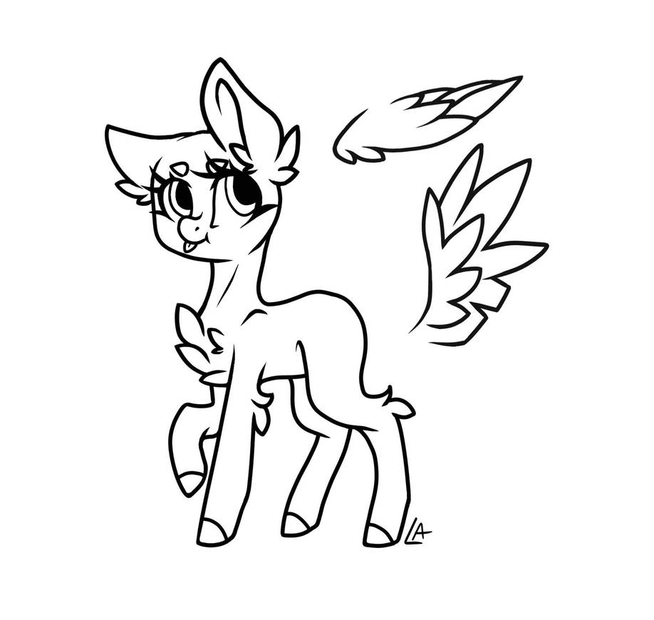 F2U mlp base! by LaurenWarmblood on DeviantArt