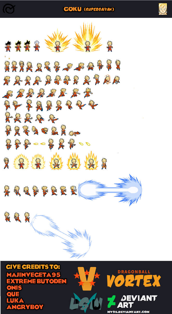 Goku SSJ (Whis Gi) by MV95 by MV95 on DeviantArt