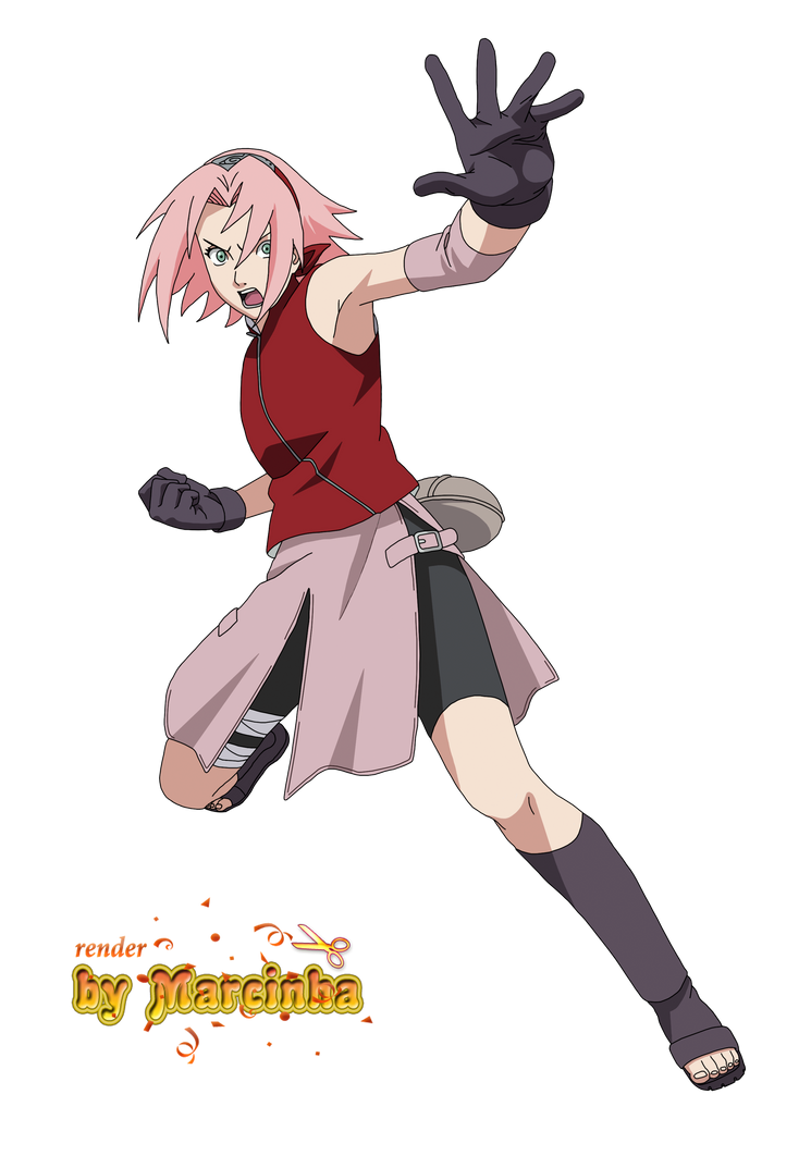 PNG Haruno Sakura by Marcinha20 on DeviantArt