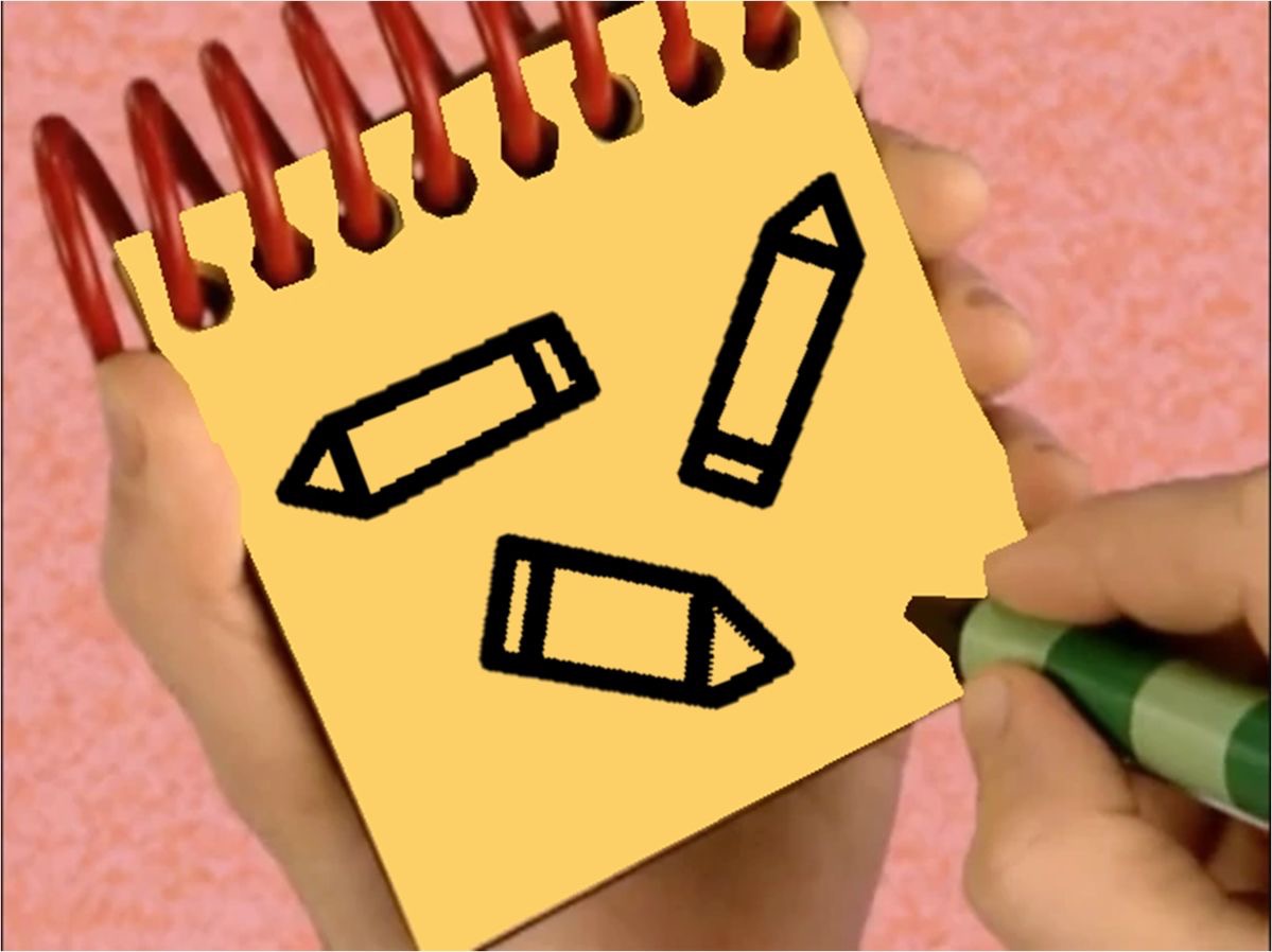 PAPER CRAYONS A MIRROR by titan994 on DeviantArt