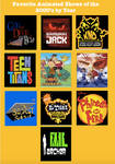 Favorite Animated Series of the 2000's by Year by Spongey444 on DeviantArt