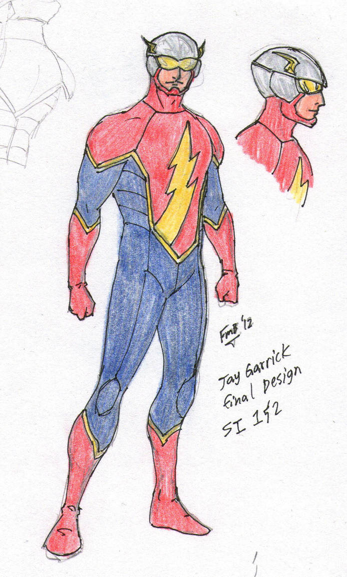 Secret Identity: Jay Garrick/The Flash Design by kyomusha on DeviantArt
