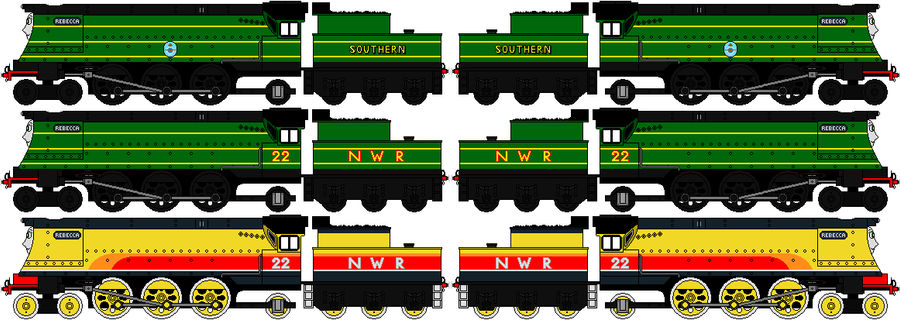 Railway Series Rebecca Sprites by GuardianSoulMLP on DeviantArt
