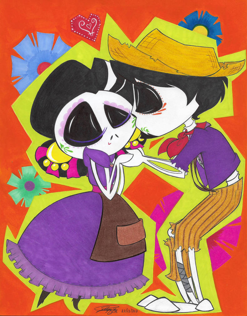 Coco .:Hector e Imelda:. by Pzliu on DeviantArt