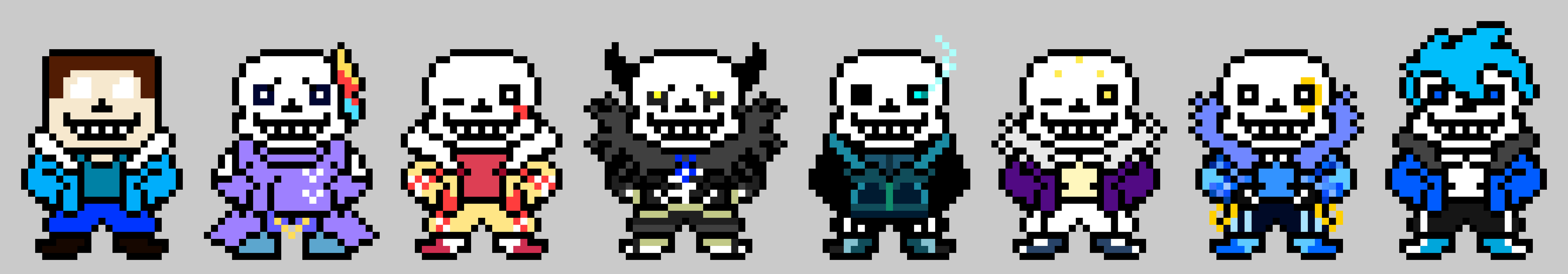 Sans Pixel Version Part 5 by Cabbt on DeviantArt