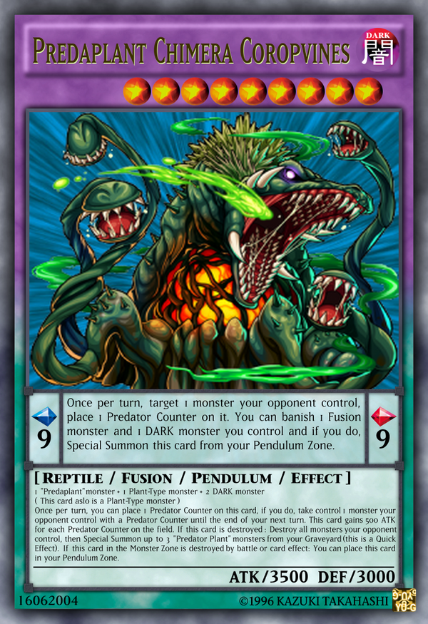 Predaplant Chimera Coropvines by minheragon on DeviantArt