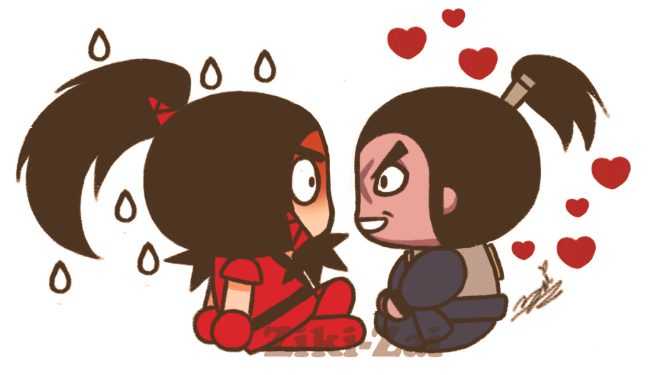 Pucca - Tobe and Garu by ziki-zai on DeviantArt