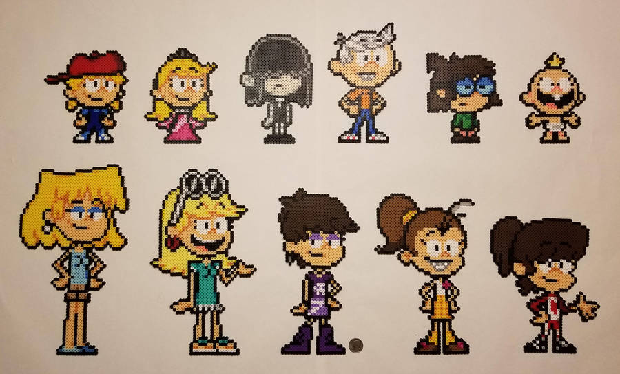 Loud House Perlers by jrfromdallas on DeviantArt